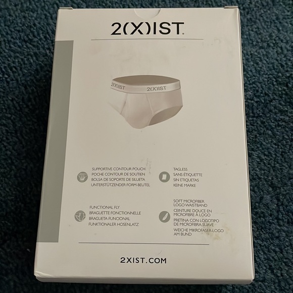 2xist | Underwear & Socks | Mens 2xist 3 Fly Front Briefs In Large Size ...
